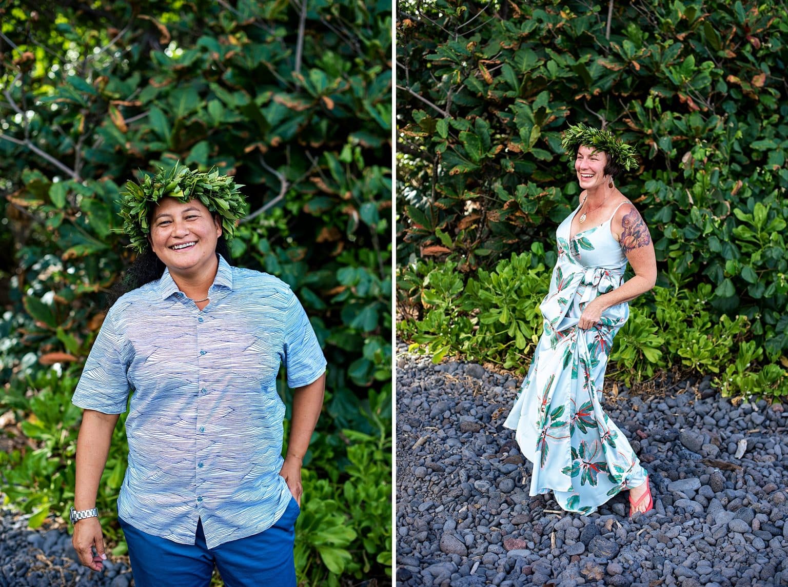 Intimate Backyard Hana, Maui Wedding | Jen & Māhie