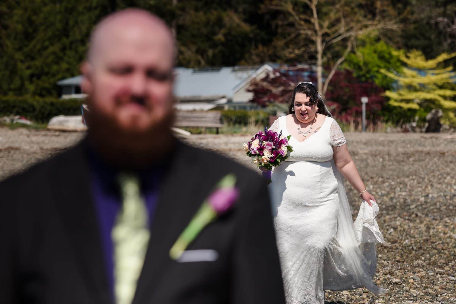 Bainbridge Ferry Wedding | Seattle Wedding Photographer | Kate and Neal