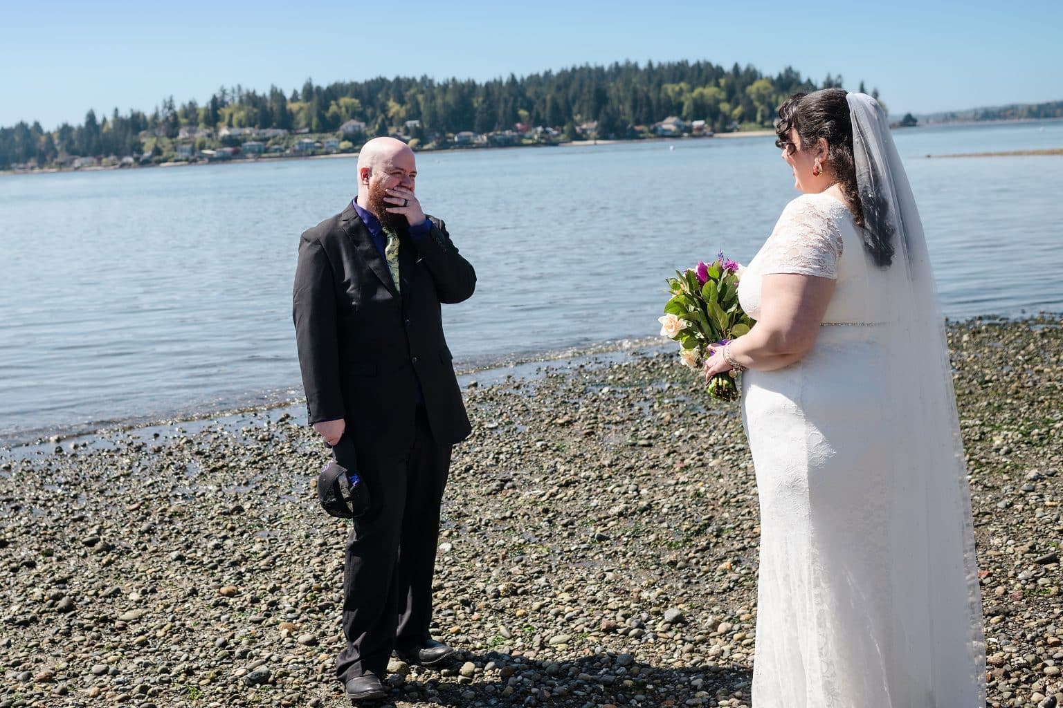 Bainbridge Ferry Wedding | Seattle Wedding Photographer | Kate and Neal