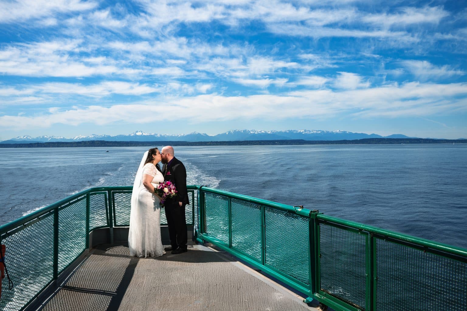 Bainbridge Ferry Wedding | Seattle Wedding Photographer | Kate and Neal