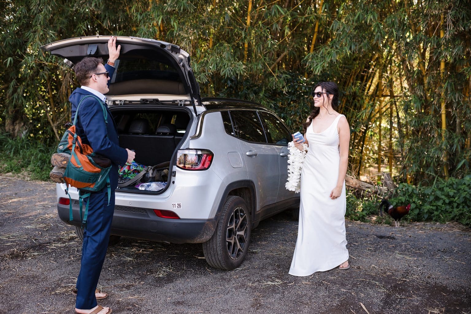 Maui Waterfall Elopement ending on Haleakala | Cheryl and Lincoln