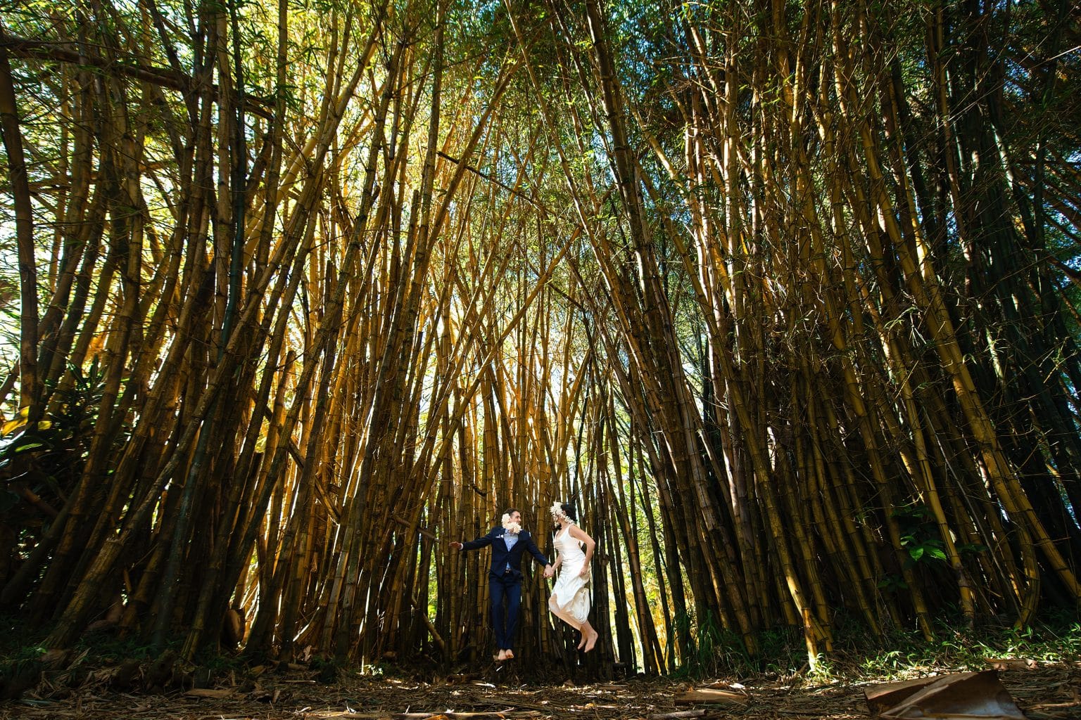 Maui Waterfall Elopement ending on Haleakala | Cheryl and Lincoln